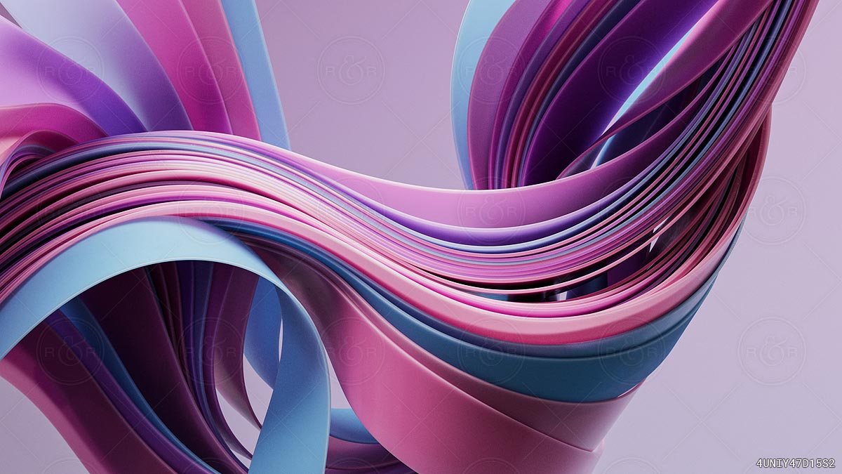 Abstract Flow – Raw & Rendered