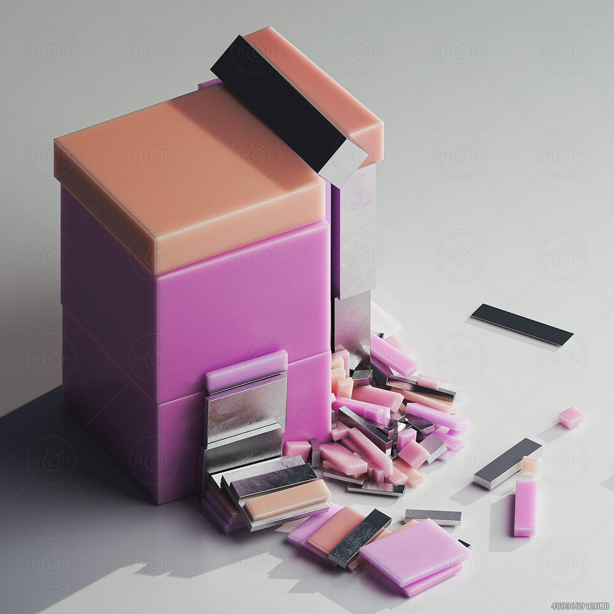 Simple Collapse – Raw & Rendered
